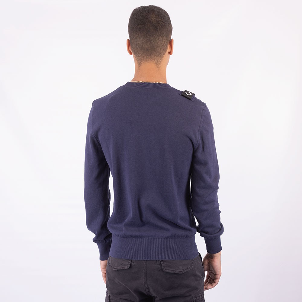 Ma.Strum Crew Neck Knitted Jumper | Oxygen Clothing