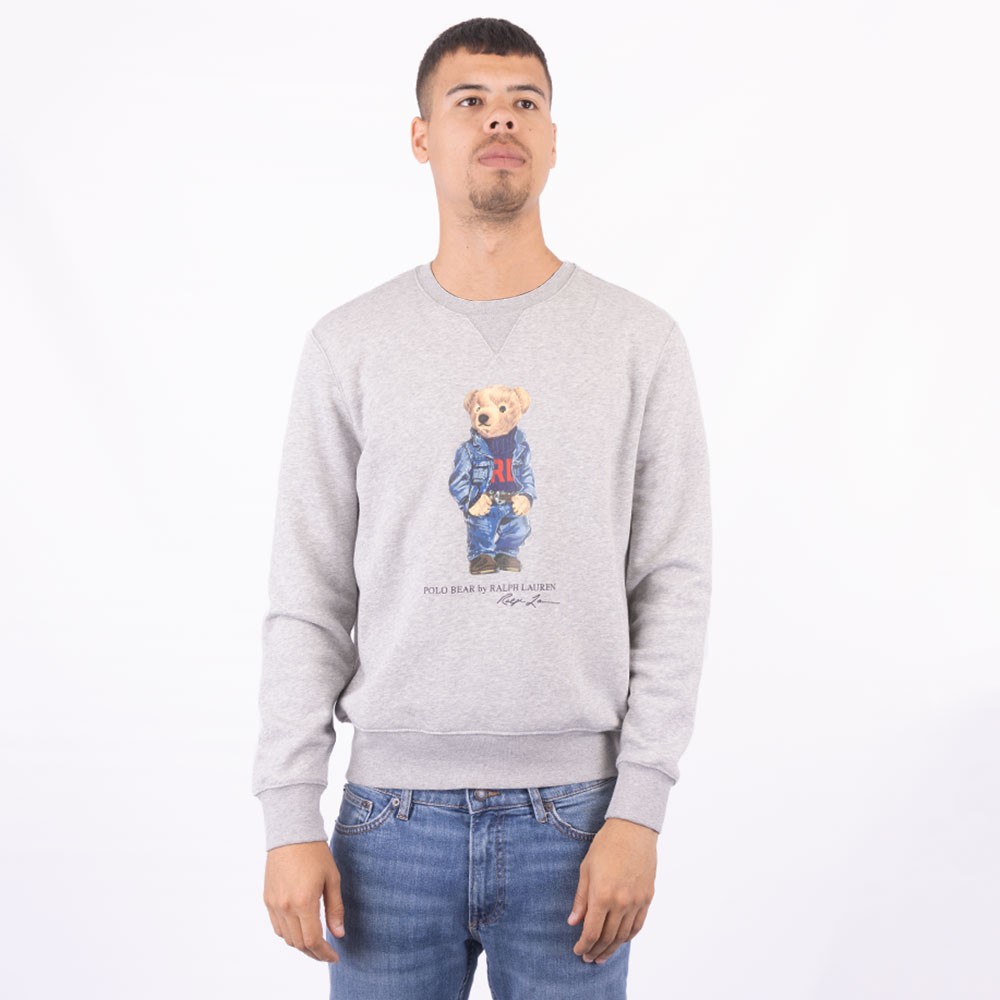 Polo Bear By Ralph Lauren Denim Bear Sweatshirt | Oxygen Clothing