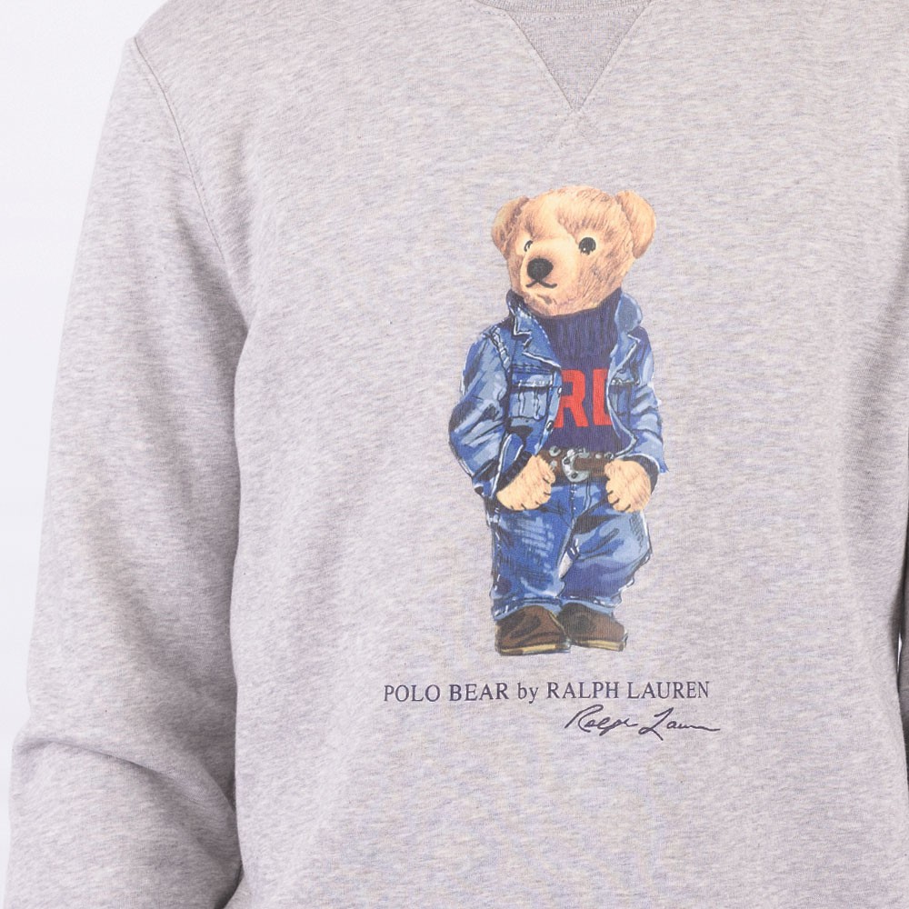 Polo Bear By Ralph Lauren Denim Bear Sweatshirt | Oxygen Clothing