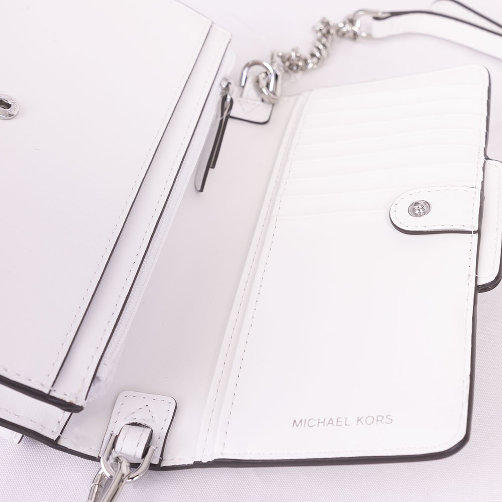 Michael Kors Heather Extra Small Leather Crossbody Bag | Oxygen Clothing