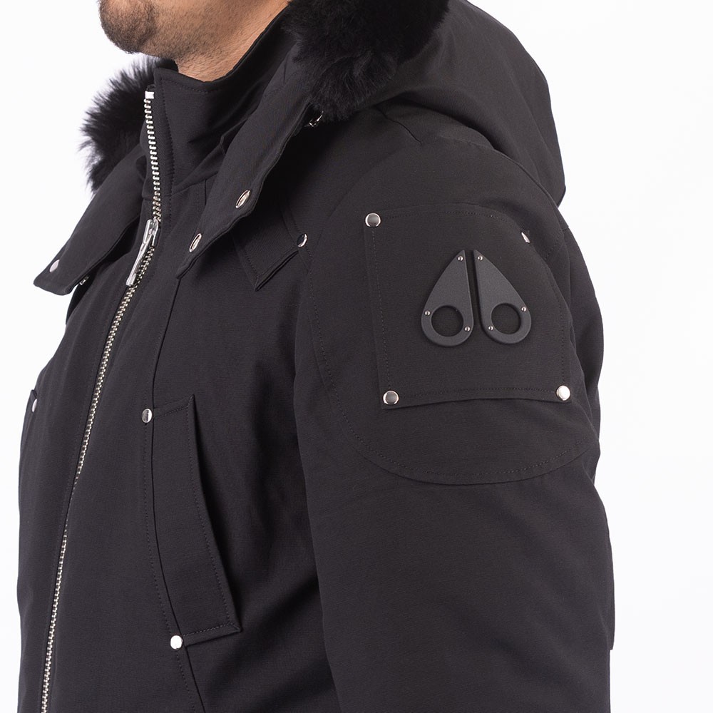 Moose Knuckles Ballistic Bomber Neoshear Jacket | Oxygen Clothing