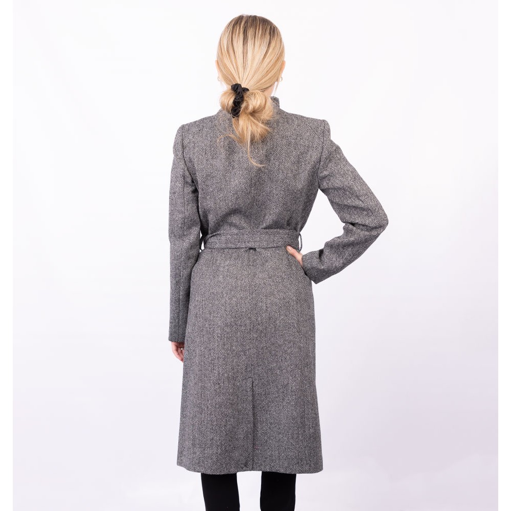 Ted Baker Roseane Wrap Coat With Shoulder Panels | Oxygen Clothing