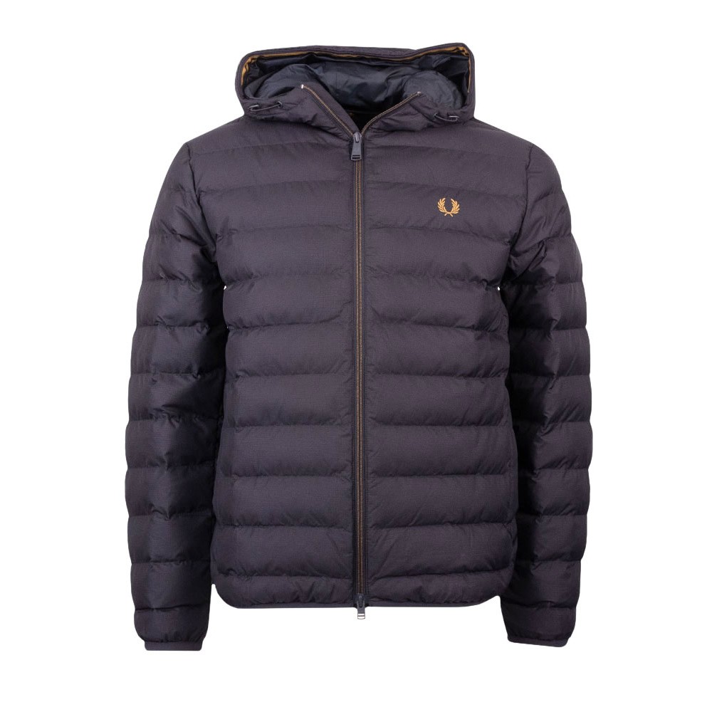 Fred Perry Hooded Insulated Jacket | Oxygen Clothing