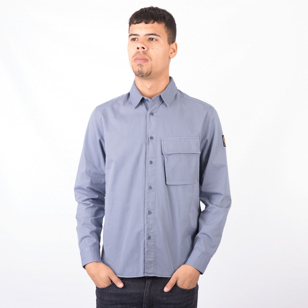 Belstaff Scale Shirt | Oxygen Clothing