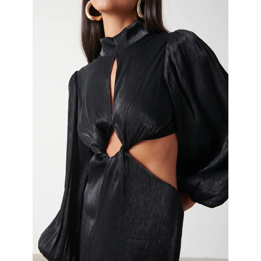 Pretty Lavish Pia Twist Midaxi Dress | Oxygen Clothing