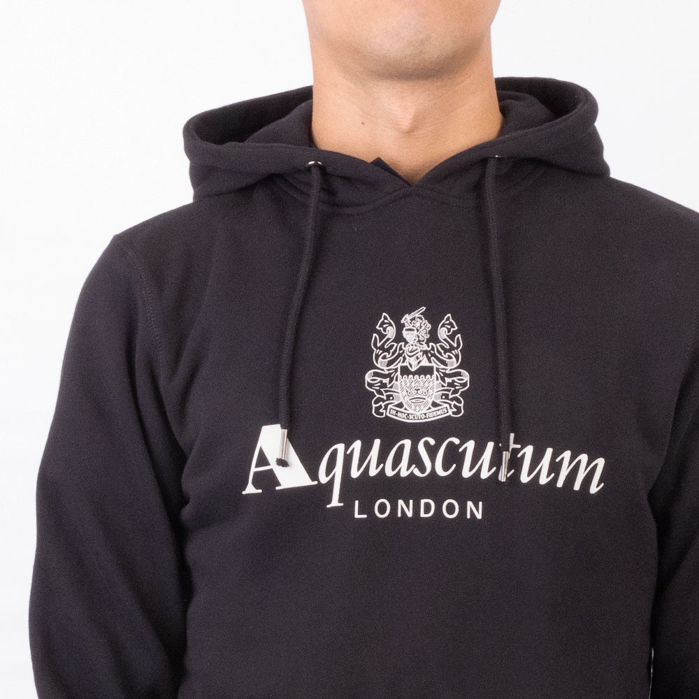 Aquascutum Active Big Logo Hoody | Oxygen Clothing