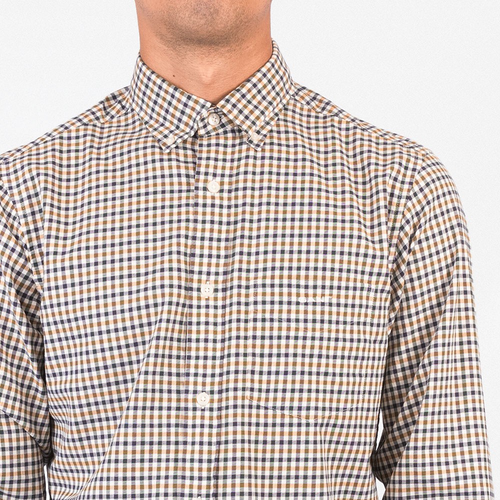 Gant Twill Micro Multi Check Shirt | Masdings