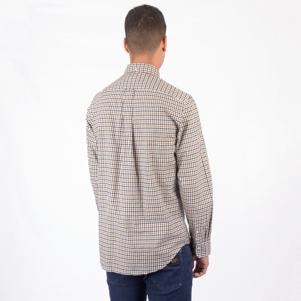 Gant Twill Micro Multi Check Shirt | Masdings