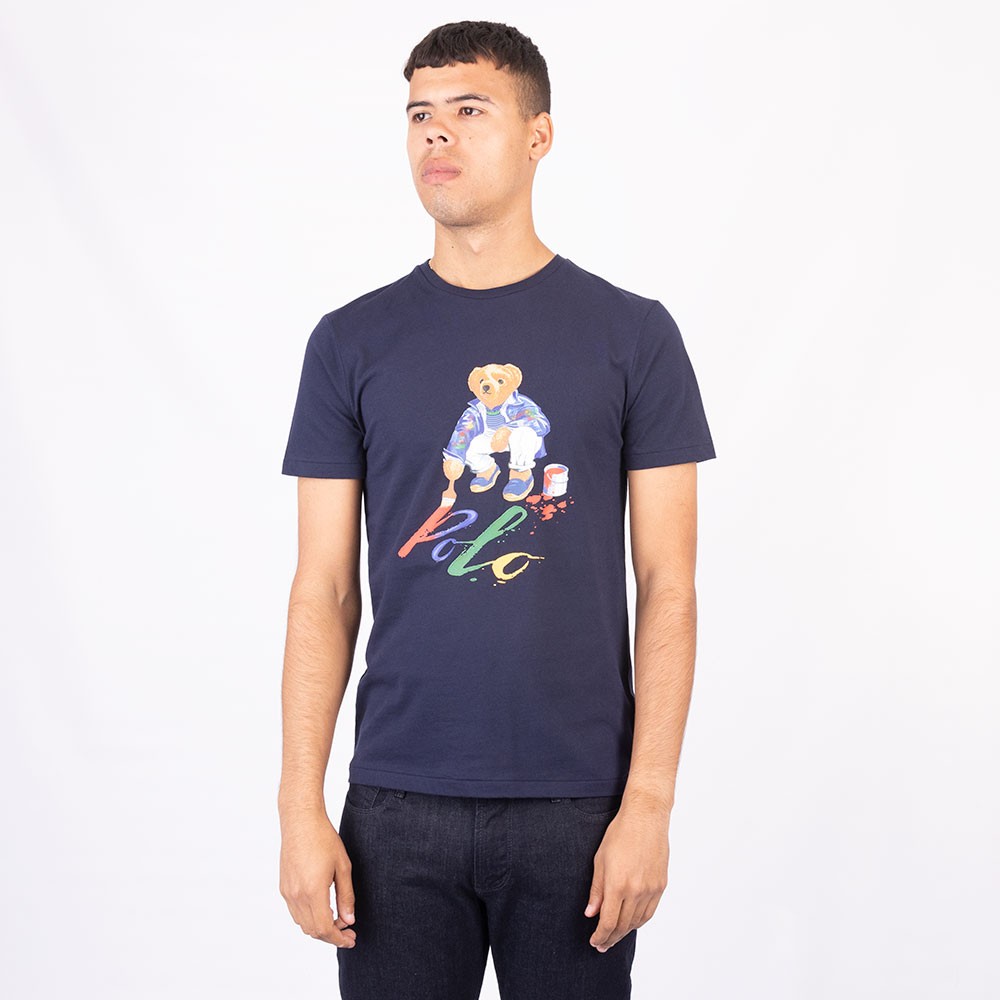 Polo Bear By Ralph Lauren Artist Bear T-Shirt | Oxygen Clothing