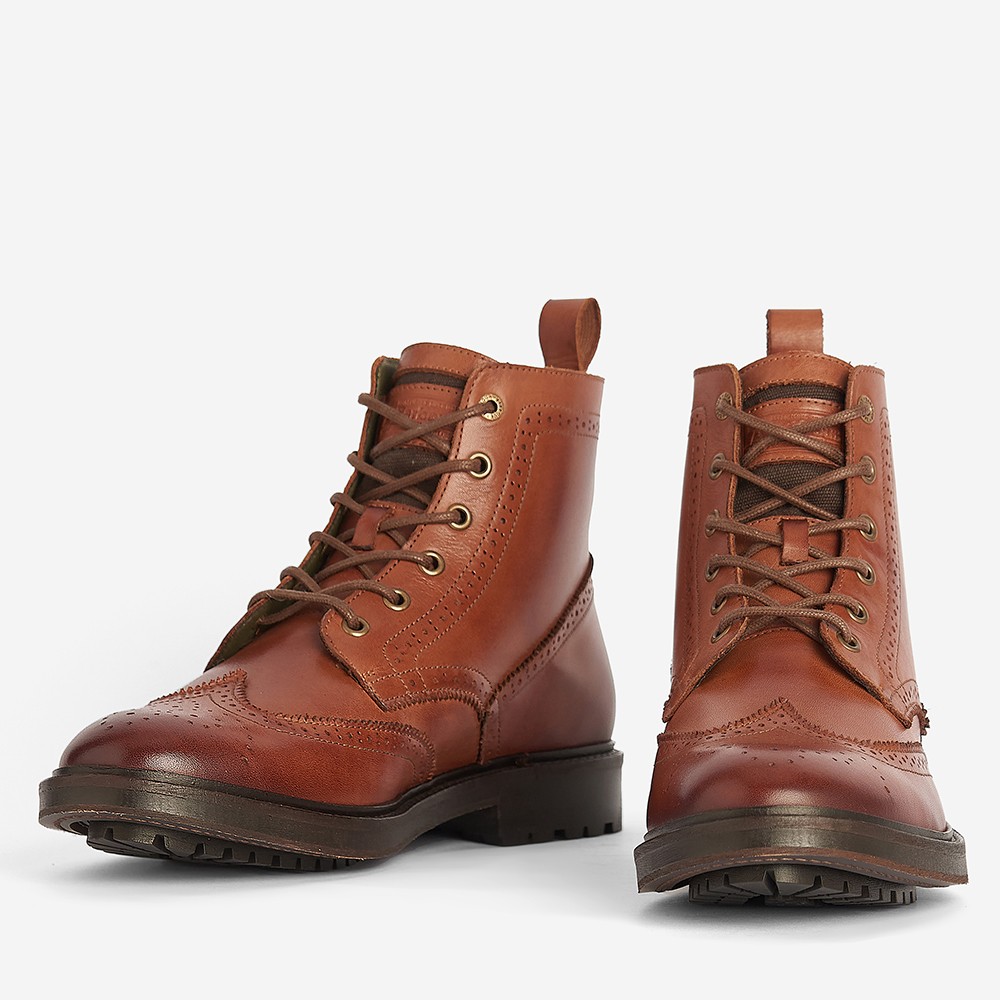 Barbour Lifestyle West Brogue Boot | Oxygen Clothing
