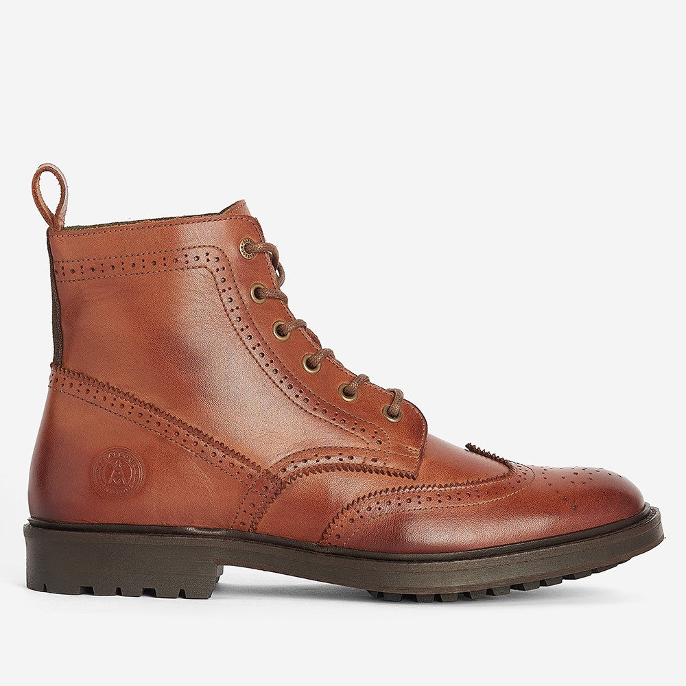 Barbour brogue boots store