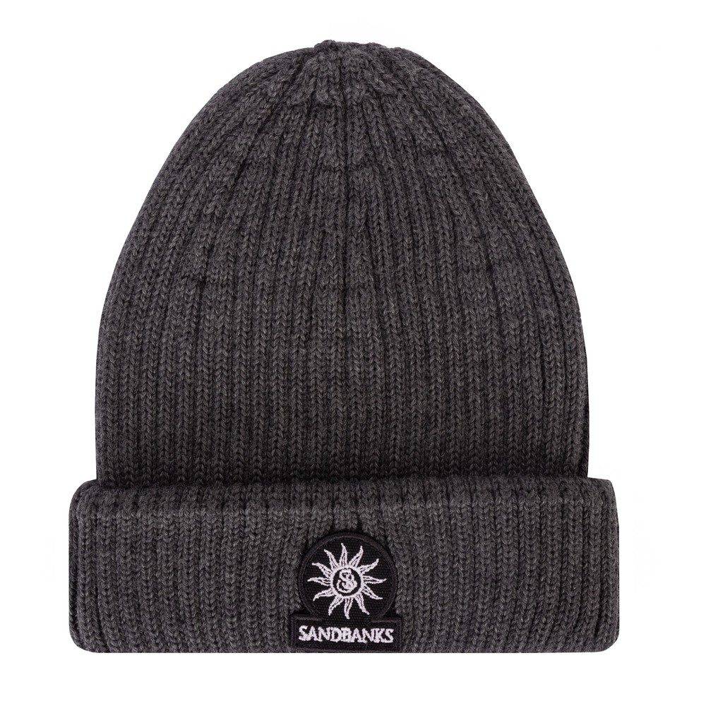 Sandbanks Merino Wool Ribbed Beanie | Oxygen Clothing