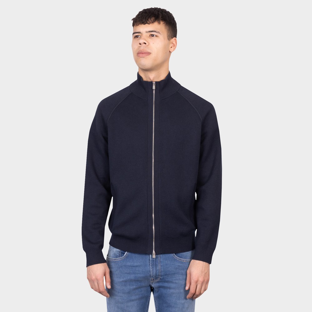 BOSS Formal Perrone Full Zip Jumper | Oxygen Clothing