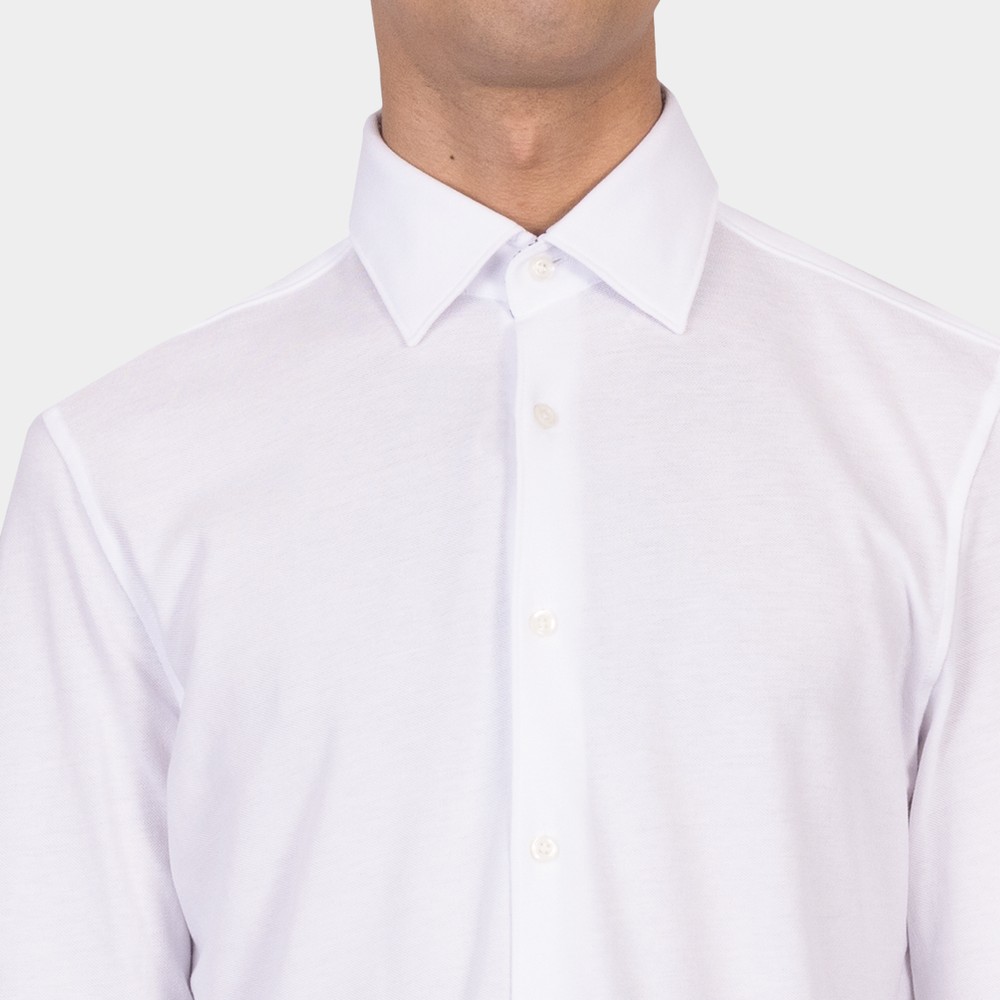 BOSS Formal Hal Kent Jersey Shirt | Oxygen Clothing