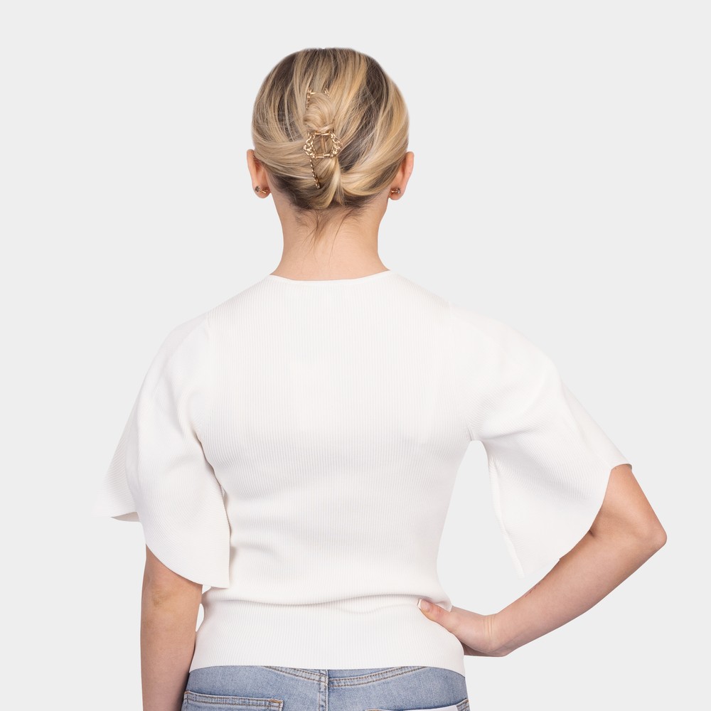 Ted Baker Hilanee Rib Engineered Top | Oxygen Clothing