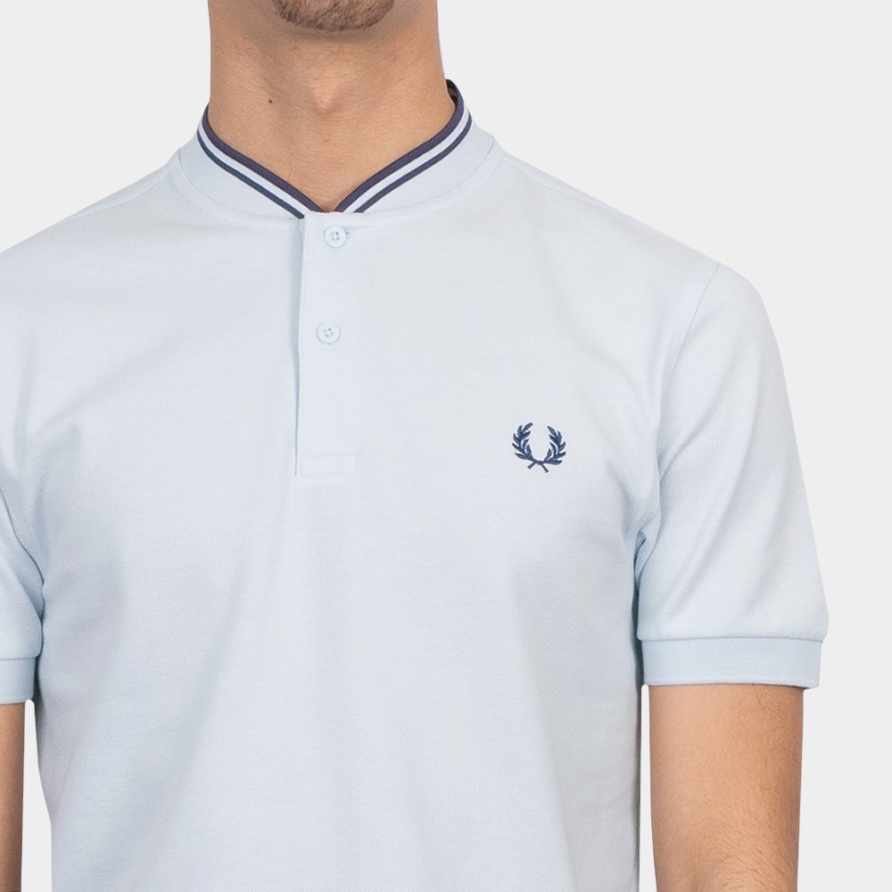 Fred Perry Bomber Collar Polo | Oxygen Clothing