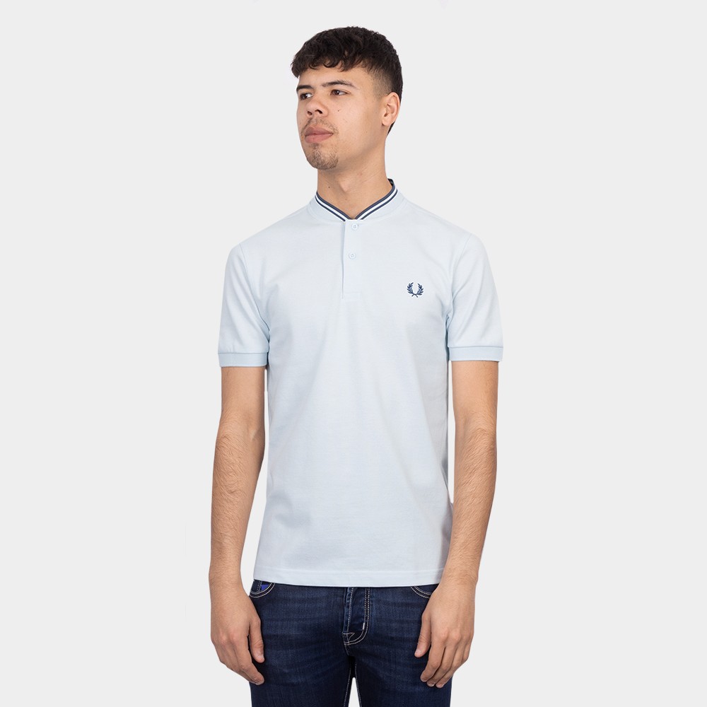 Fred Perry Bomber Collar Polo | Oxygen Clothing