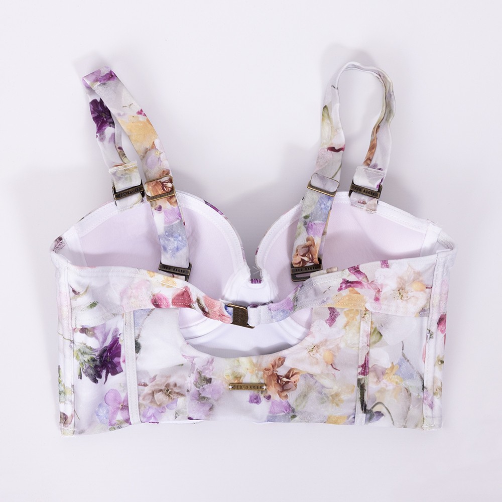 Ted Baker Ulania Longline Cupped Bikini Top | Oxygen Clothing