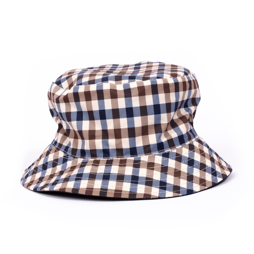Aquascutum Reversible Bucket Hat Oxygen Clothing