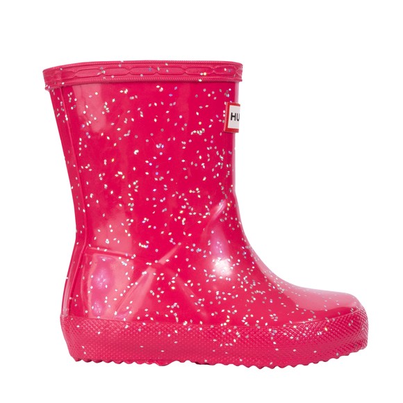 Hunter First Glitter Wellington | Oxygen Clothing