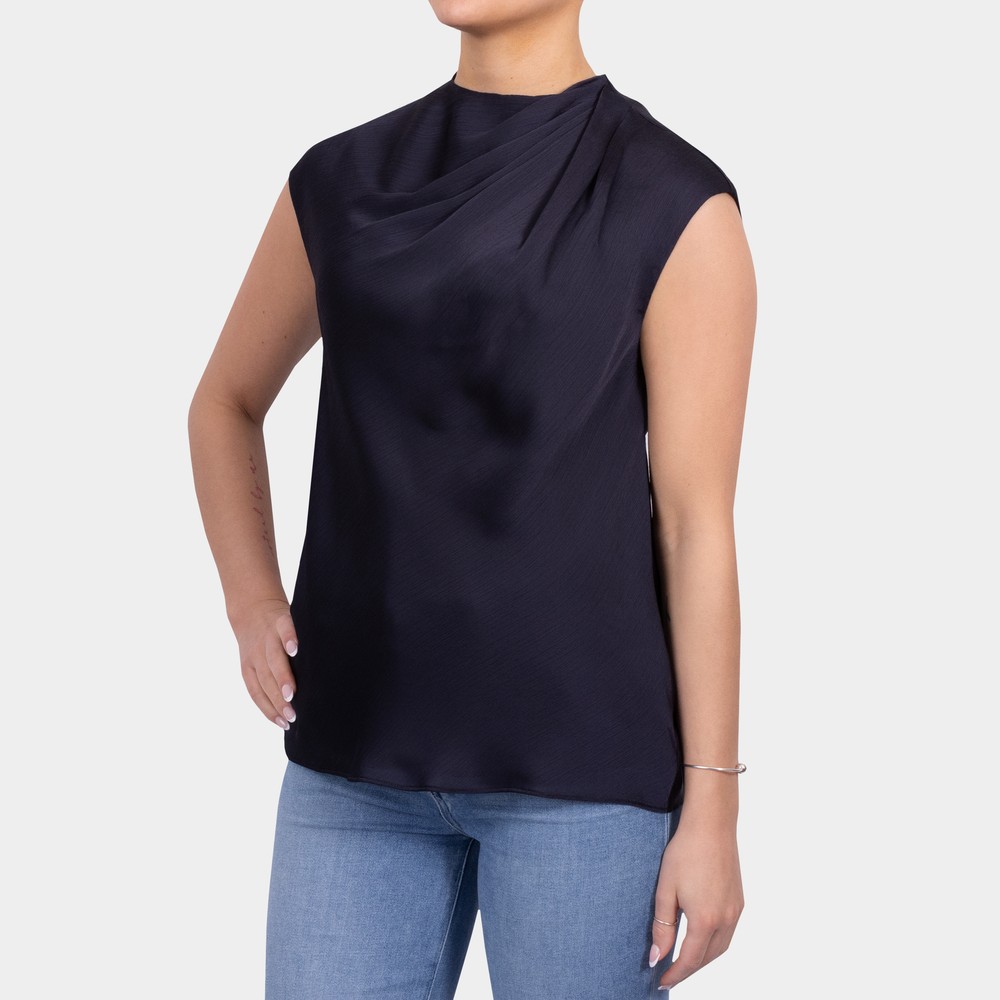 Ted Baker Misrina Draped Neck Top | Oxygen Clothing