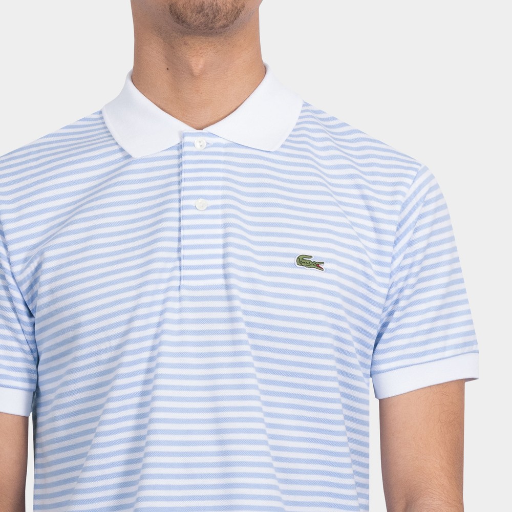 Lacoste PH9753 Striped Polo Shirt | Oxygen Clothing