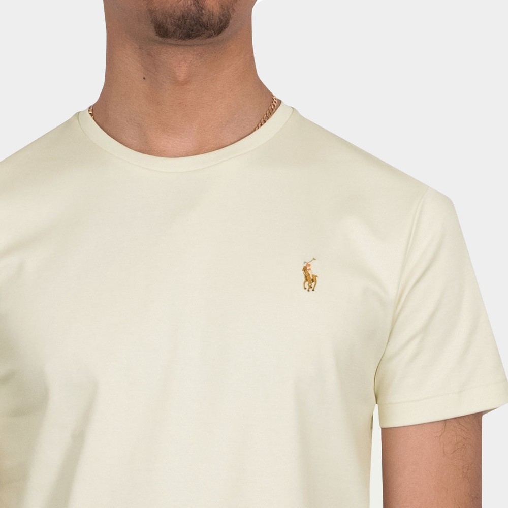 Polo Ralph Lauren Custom Slim Fit Pima Cotton T Shirt | Oxygen Clothing