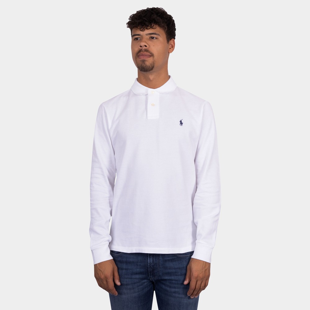 Polo Ralph Lauren LS Custom Slim Polo | Oxygen Clothing