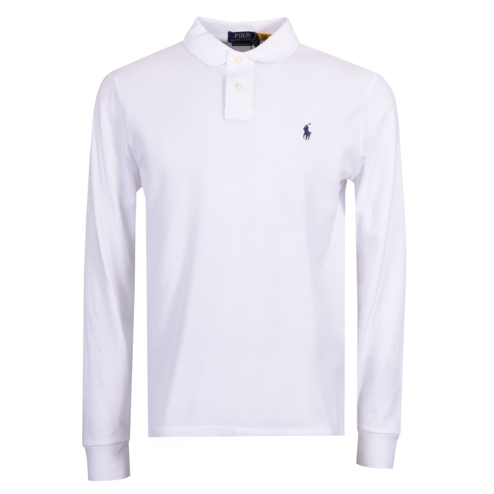 Polo Ralph Lauren LS Custom Slim Polo | Oxygen Clothing