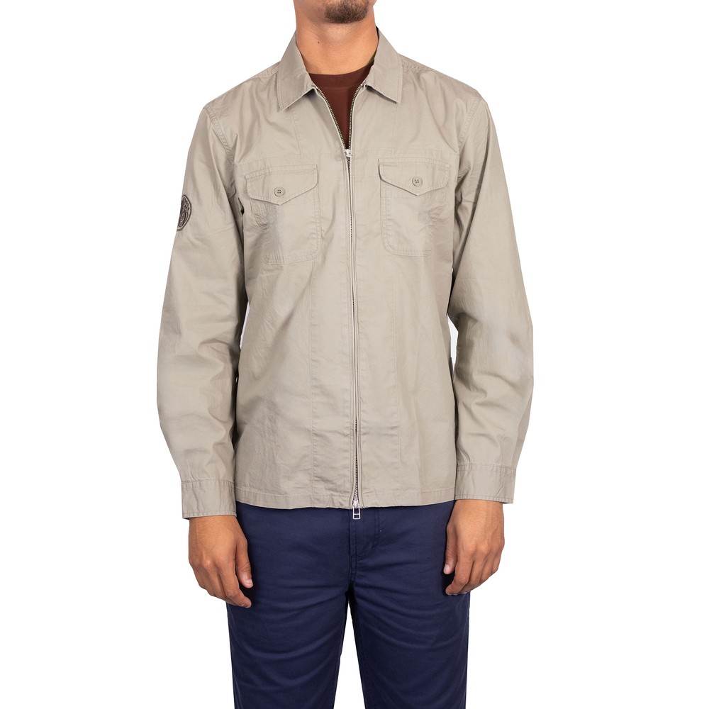 Pretty Green Armstrong Zip Overshirt | Masdings