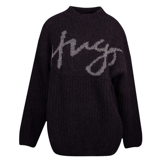 HUGO Sloguessy Knitted Jumper | Oxygen Clothing