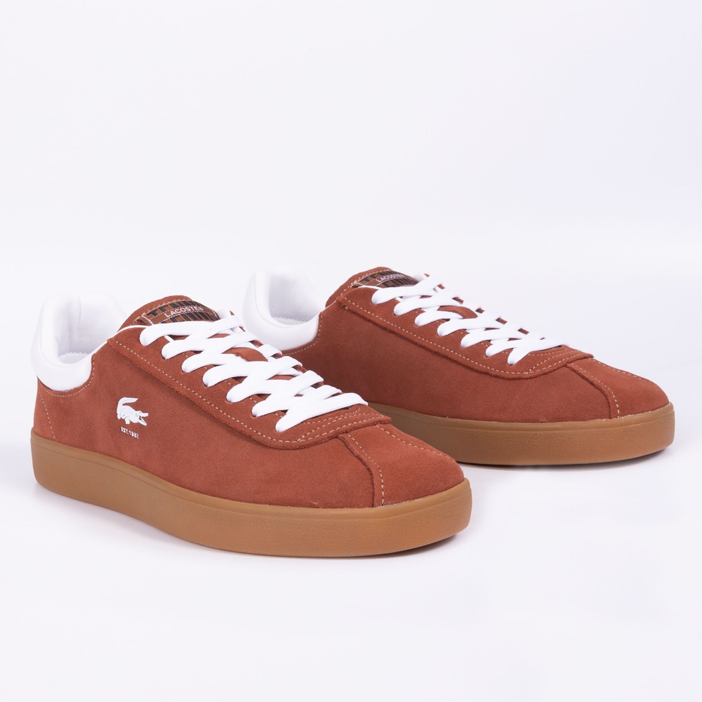 Lacoste Baseshot Suede Trainer | Oxygen Clothing