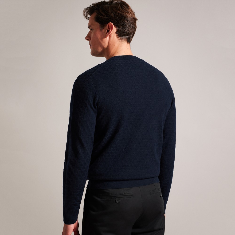 Ted Baker Loung LS T Stitch Crew Neck | Masdings