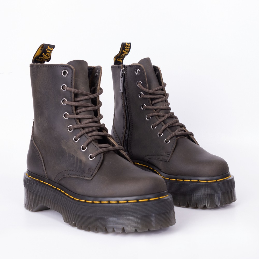 Dr. Martens Jadon Burnished Waxy Pull Up Boot | Oxygen Clothing