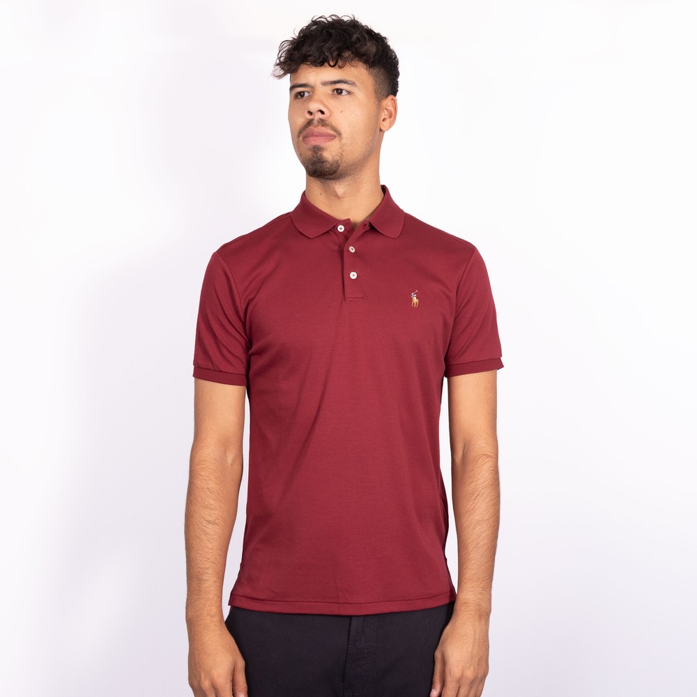 Polo Ralph Lauren Custom Slim Fit Pima Polo Shirt | Oxygen Clothing