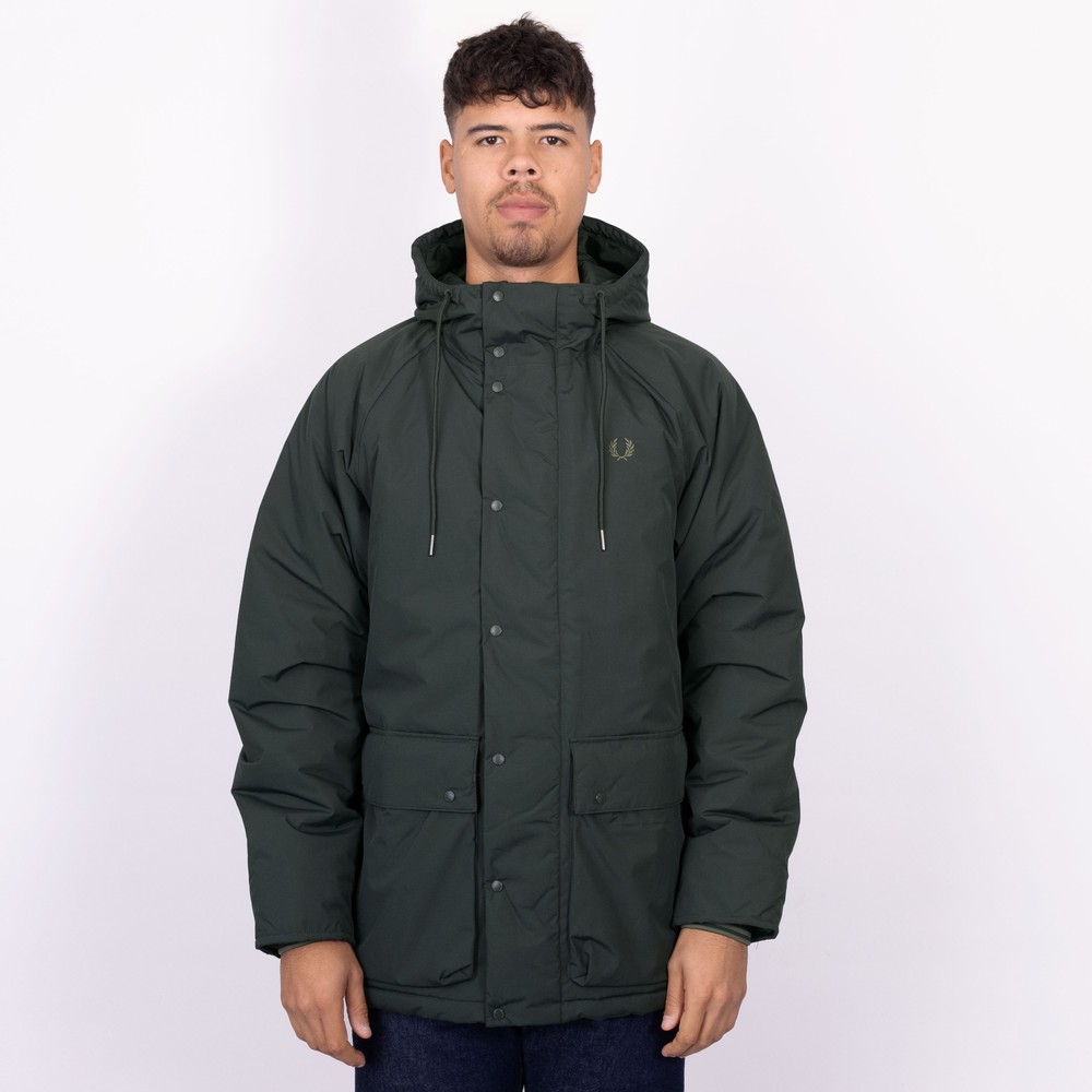Fred Perry Padded Zip Through Jacket | Oxygen Clothing