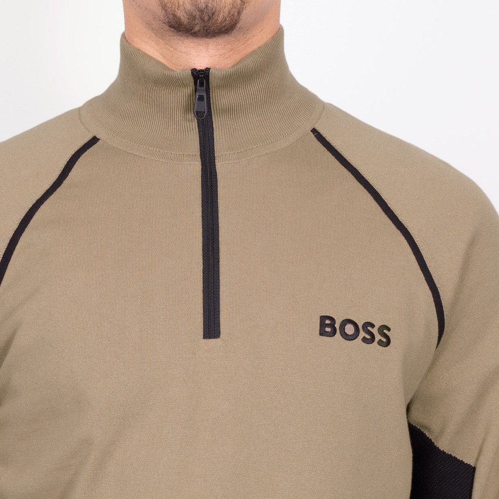 BOSS Athleisure Hydro-X Half Zip Jumper | Oxygen Clothing