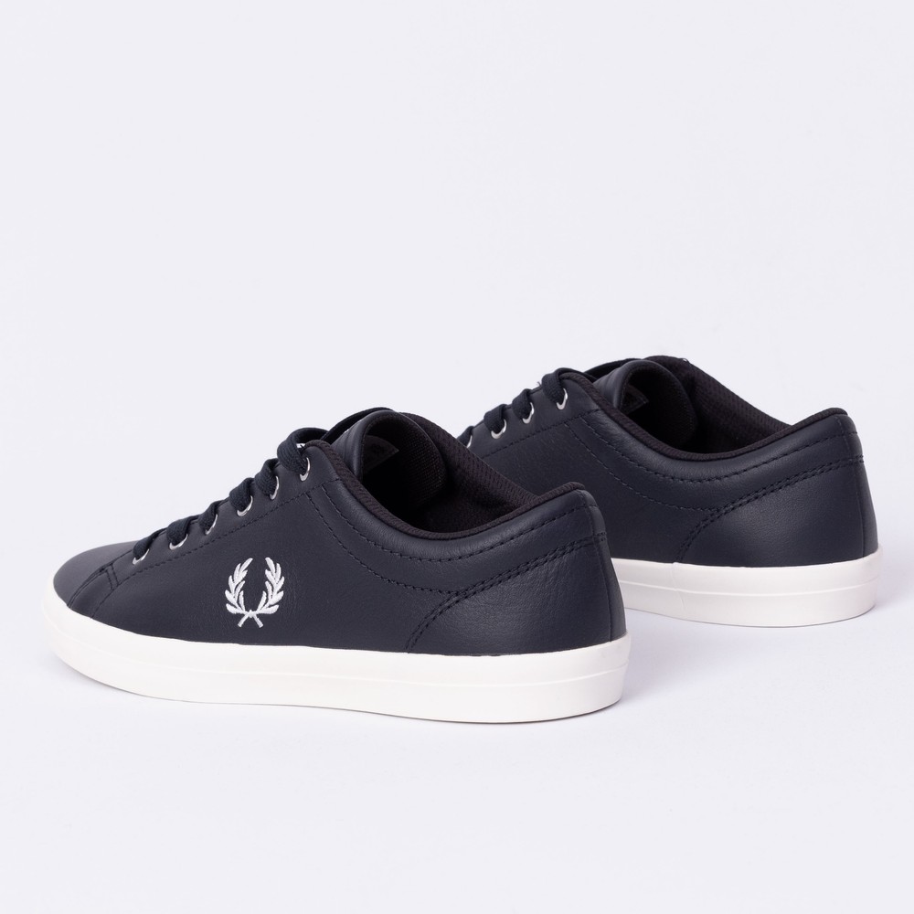 Fred Perry Baseline Leather Trainer | Oxygen Clothing