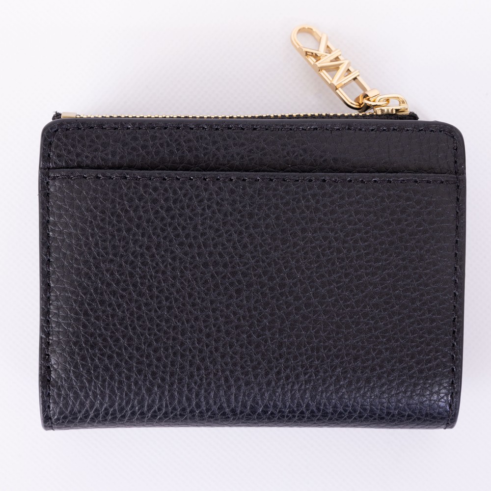 Michael Kors Empire Small Pebbled Leather Tri Fold Wallet | Oxygen Clothing