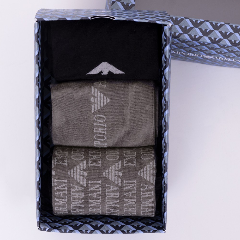 armani 3 pack socks