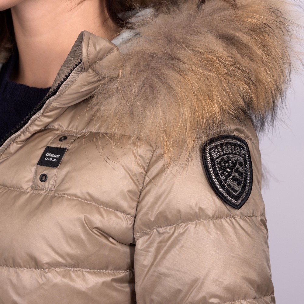 Blauer Arcadia Puffer With Fur | Oxygen Clothing