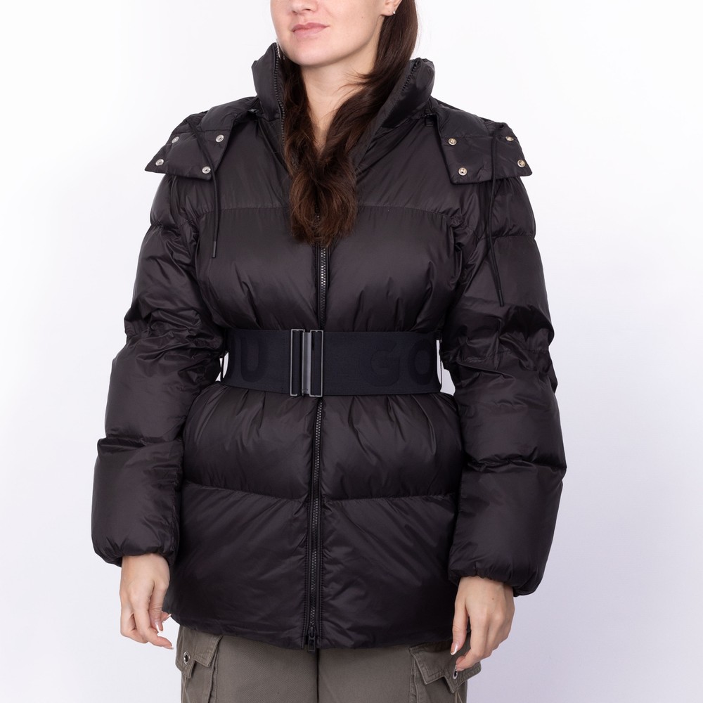 HUGO Falentina Hooded Jacket | Oxygen Clothing