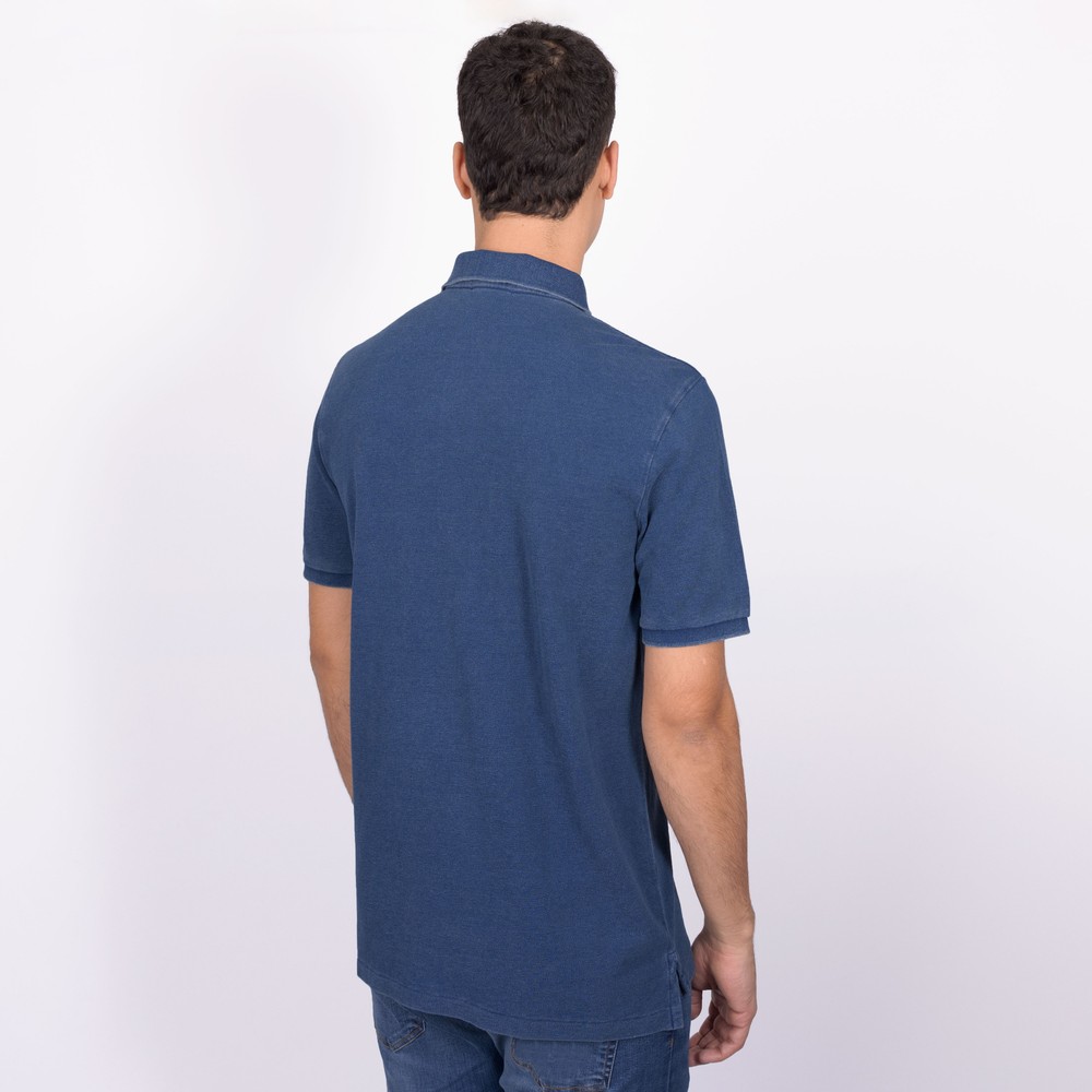 Polo Ralph Lauren Classic Fit Indigo Mesh Polo | Oxygen Clothing