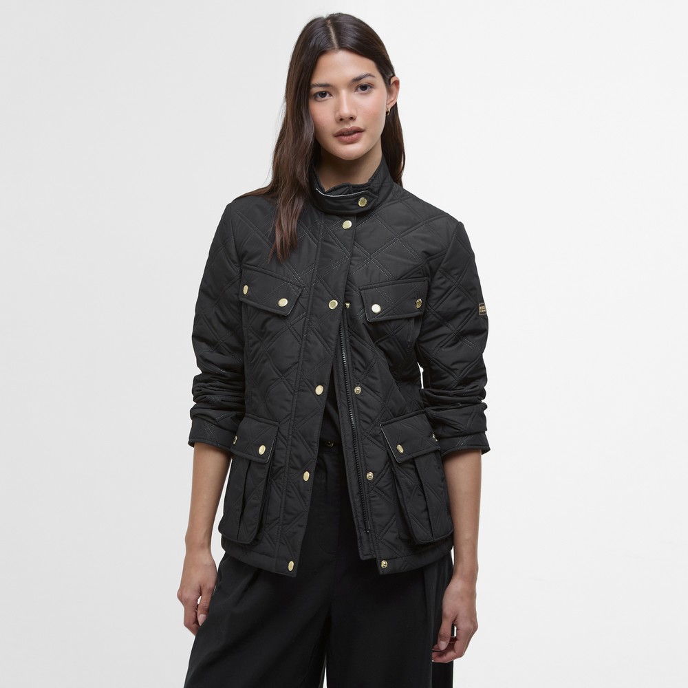 Barbour International Halsey Quilted Jacket | Oxygen Clothing