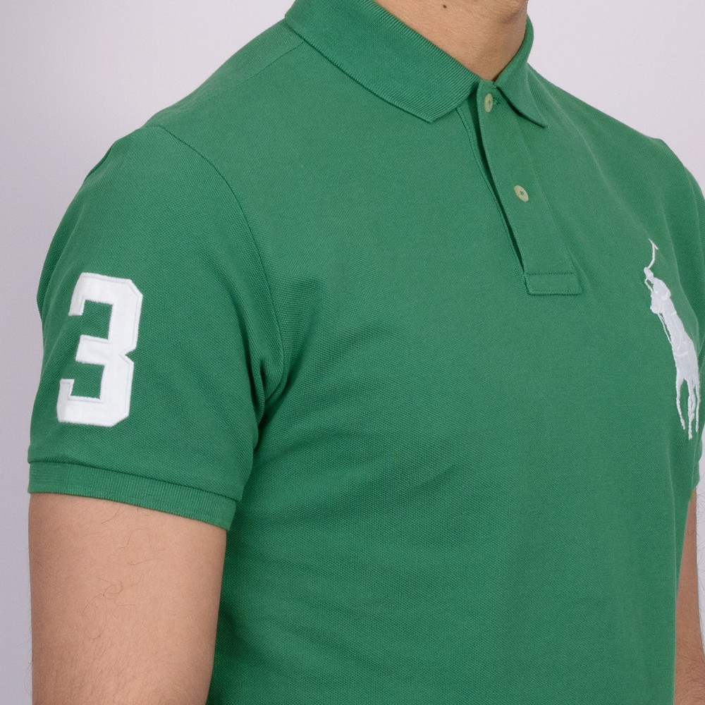 Polo Ralph Lauren Custom Slim Fit Big Pony Polo Shirt | Oxygen Clothing