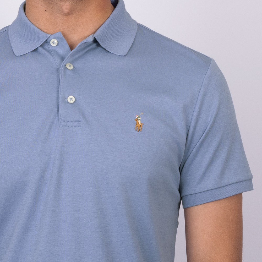 Polo Ralph Lauren Custom Slim Fit Pima Polo Shirt | Oxygen Clothing