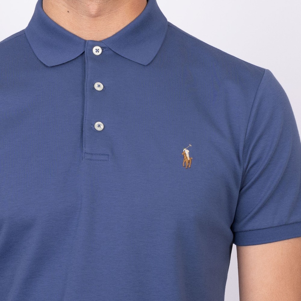 Polo Ralph Lauren Custom Slim Fit Pima Polo Shirt | Oxygen Clothing