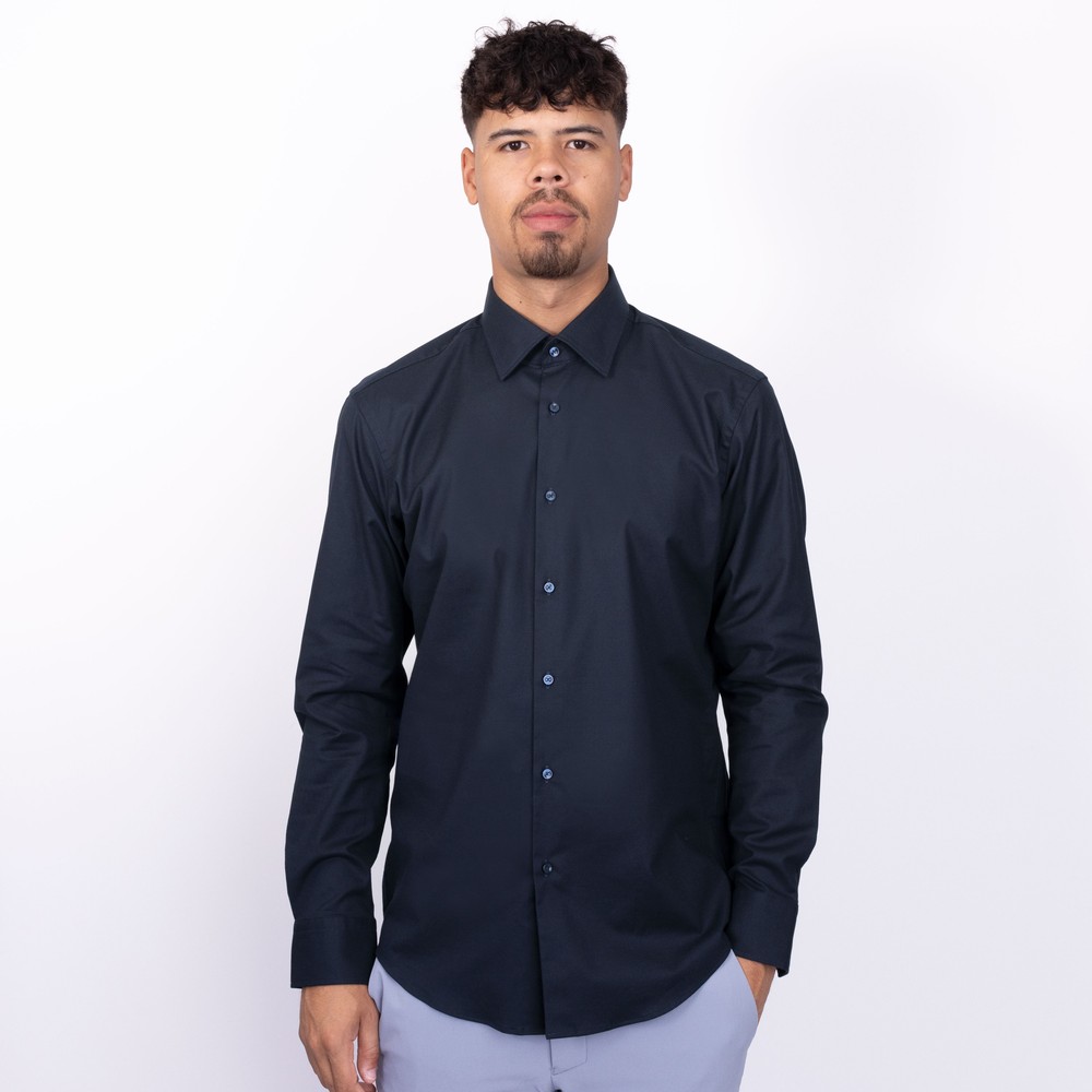 BOSS Formal Joe Kent Diamond Pattern Shirt | Oxygen Clothing