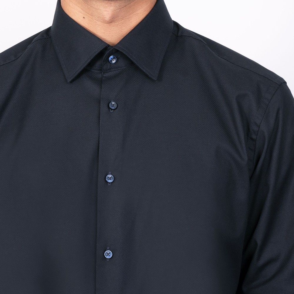 BOSS Formal Joe Kent Diamond Pattern Shirt | Oxygen Clothing