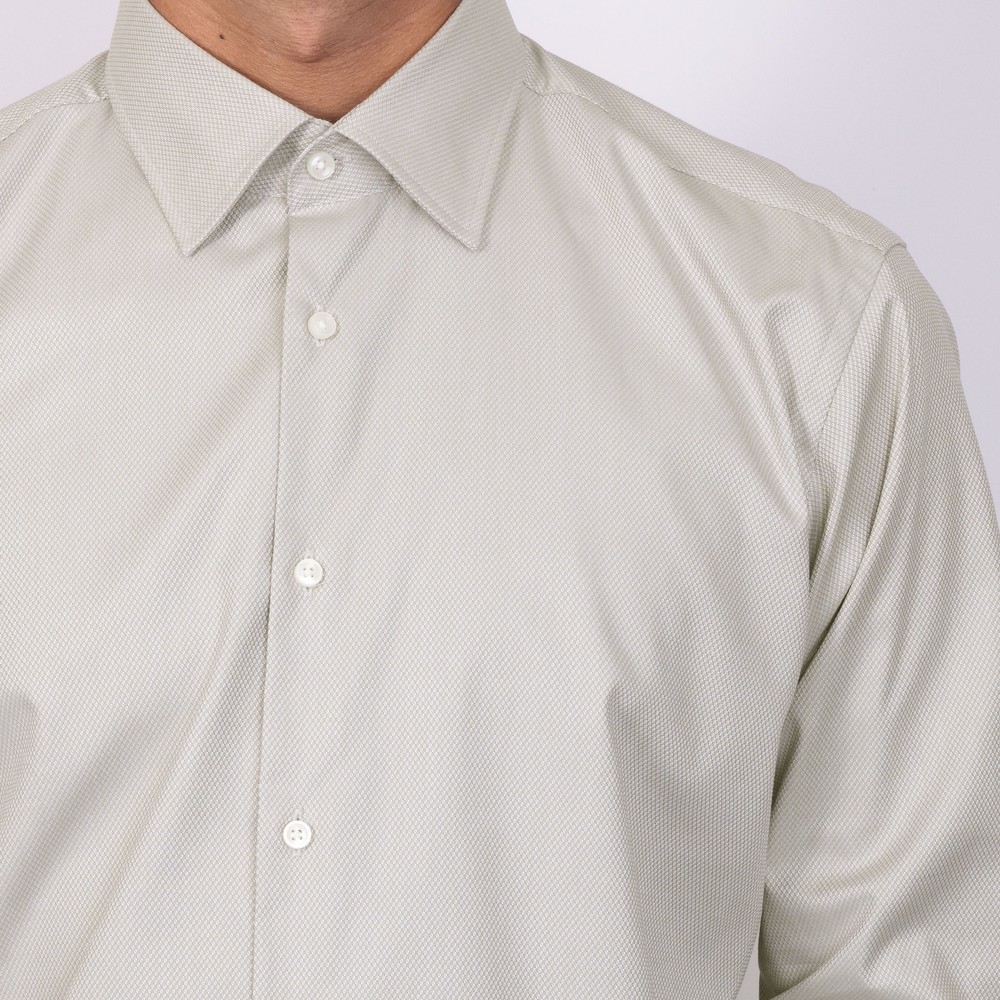BOSS Formal Joe Kent Diamond Pattern Shirt | Oxygen Clothing